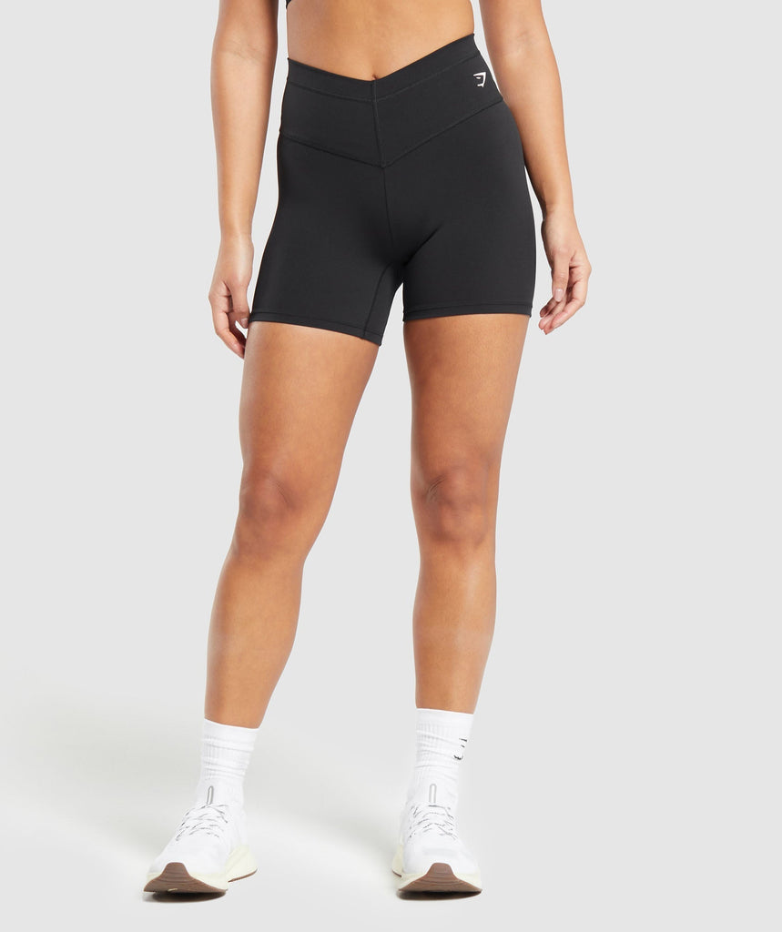 Gymshark Everyday Front V Waistband - Black | Gymshark